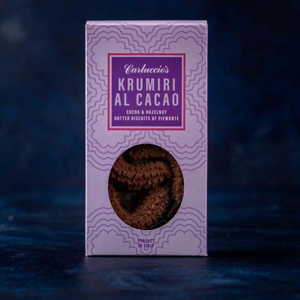 Krumiri al Cacao - Cocoa & Hazelnut Butter Biscuits, 200g